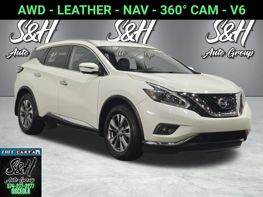 Used 2018 Nissan Murano SL for Sale - Kelley Blue Book